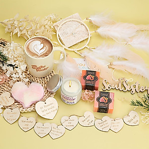 Best Friends Gifts for Women,Friendship Gifts for Women,Best Friend Birthday Gifts,Valentines Day Gifts for Best Friend BFF Birthday Gifts for Friends Besties Forever Gifts Set for Soul Sister, Bestie