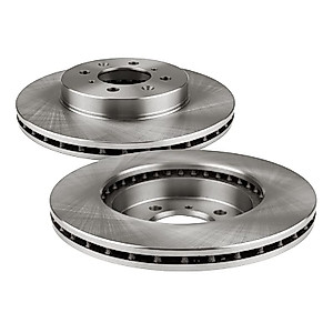 MARSFLUX Rear Disc Brake Rotors Drilled & Slotted for FX35 2003-2012, FX45 2003-2008, Q50 2014-2019, MURANO 2003-2019 Excluding 2008, PATHFINDER 2013-2019, QUEST 2004-2017 Excluding 2010 (New Upgrade)