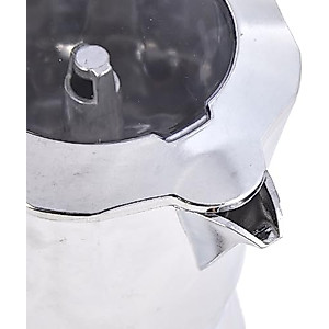 KitchenCraft World of Flavours Stovetop Espresso Maker, Metal, 6 Cup (300 ml)