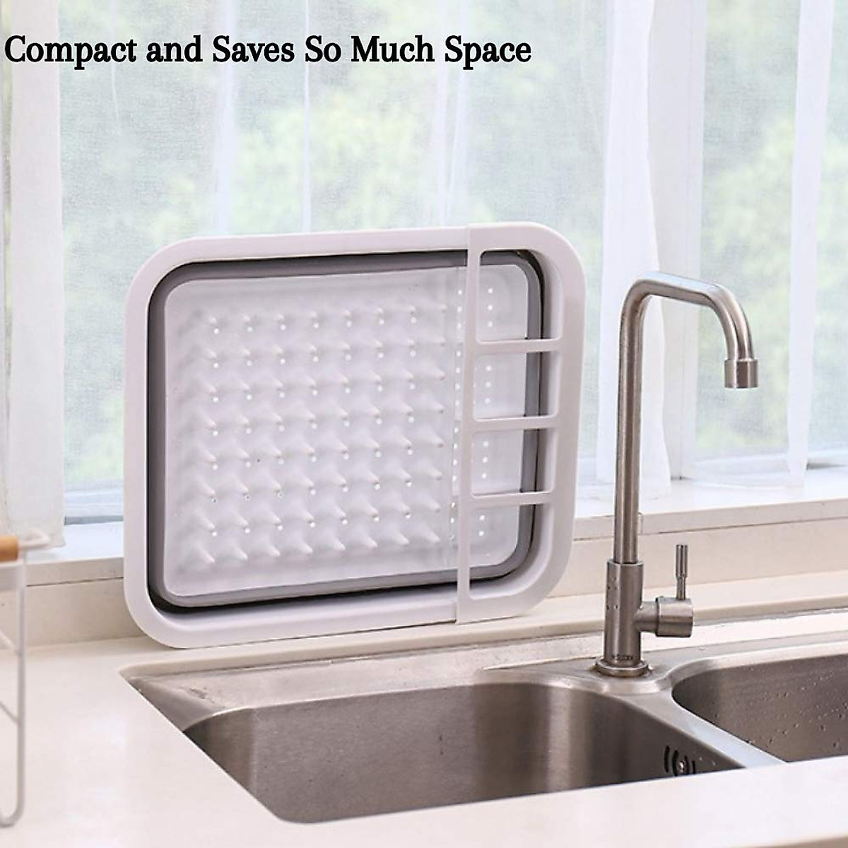 Dish Rack | Easy to Use | Collapsible | Compact & Portable Multi-Functional Dish & Vegetable Washing Basket