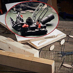 Dastool Biscuit Plate Joiner kit Accessories with 1x4" Blade,Adjustable Angle