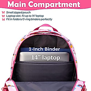 BLUEFAIRY Llama Toddler Backpack Kindergarten Preschool Backpack Cute Bag for Kids Fruits Cactus Bookbags Lightweight Carry Bag for Girls Animals Alpaca Gifts 2-4 3-5