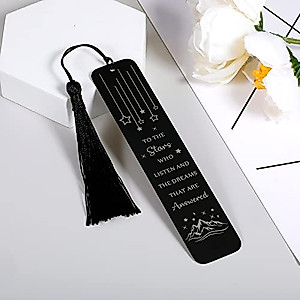 Bookmark Gift for Women Men Friendship Gifts for Women Bookmark for Fans Book Lovers Reader Birthday Christmas Inspirational Gift 1 PCS Double-Sided