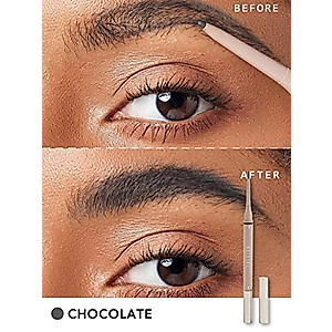SHEGLAM Dual-Sided Eyebrow Pencils Cream Waterproof Long Lasting Eye brow Pen Makeup - Chocolate