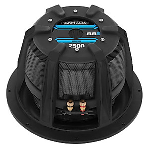 Planet Audio BBD12B 12 Inch 2500 Watts Max Dual Voice Coil 4 Ohm Car Audio Subwoofer (2 Pack)