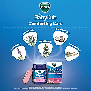 Vicks BabyRub Soothing Vapour Ointment for Babies (25 ml - 0.85 oz) Made in India