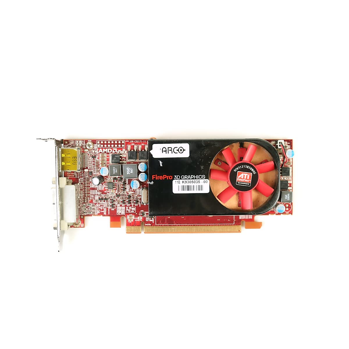 ATI FirePro V3800 512MB DVI/DisplayPort PCI-Express Workstation Video Card 100-505607 - Retail