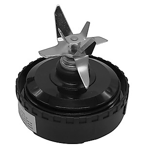 Replacement 16oz cup with lid and extractor blade,Compatible with Ninja Kitchen System Pulse Blender : BL200 30/ BL201 30/BL201C 30/BL203QBK 30 /BL203OCN 30/ BL203QB 30 (Bl210(cup with seal lid))