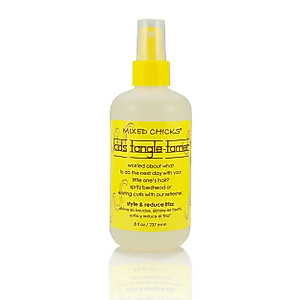 Mixed Chicks Kids Tangle Tamer - Light and Moisturizing Styling Formula for Frizz-free Curls, 8 fl.oz.