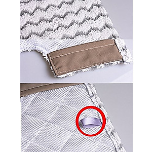 GIBTOOL 3 Pack Steam Mop Pads Replacement for Shark Lift-Away Pro & Genius Steam Pocket Mop System S3973D S3973WM S5001 S5002Q S5003A S5003D S5004 S5004W S6001WM S6002 S6002C S6003D S6003W P184WQ