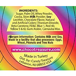 Choco Treasure Surprise Dino Eggs with Chocolatey Candy & Dino Toy | Tray of 10 Eggs | 18 Collectible Toys