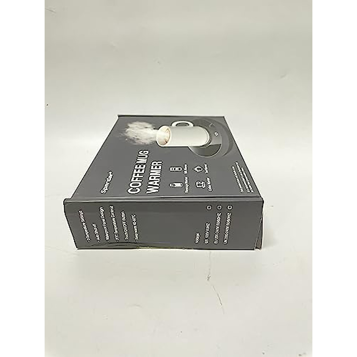 Smart Coffee Mug Warmer for Desk, Auto Shut Off Gravity-Induction Coffee Warmer with Two Temperatures Setting, Cup Warmer Plate for Cocoa/Tea/Water/Milk/Plate, (Not Including Cup)