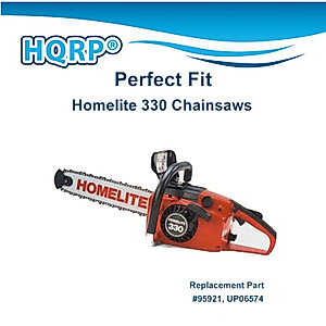 HQRP 5 - Pack Foam Gasket Filters compatible with Homelite 330 Series UT-10608 UT-10609 Chainsaws, 95921 UP06574 Replacement