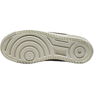 Nike Women's Air Force 1 shoe, Sail/Multi-color-sesame-black, 7.5