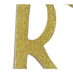 BE OUR GUEST Banner Sign Garland Gold Glitter for Welcome Beauty & the Beast Reception Housewarming Wedding Party Engagement Bridal Shower Birthday Decor Photo Booth Props