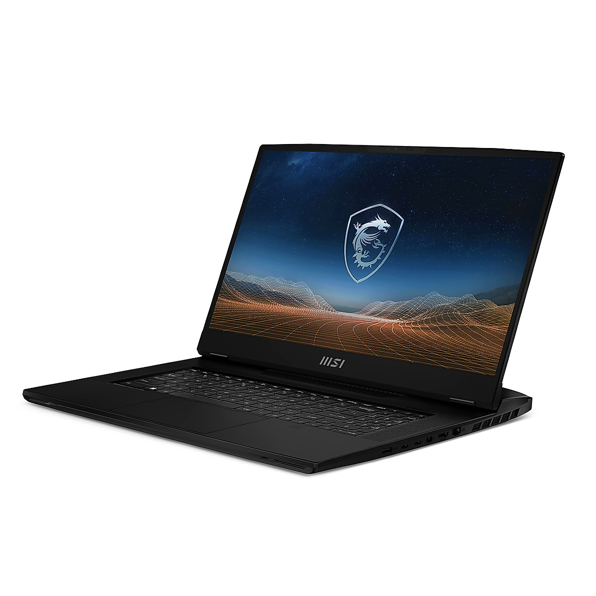 MSI CreatorPro X17 Laptop: Intel Core i9-13980HX, RTX 5000 ADA, 17.3" UHD(3840x2160), 144Hz, Mini LED, HDR 1000, Panel, 128GB DDR5, 2TB NVMe SSD, Thunderbolt 4, Win 11 Pro: Black A13VM-236US