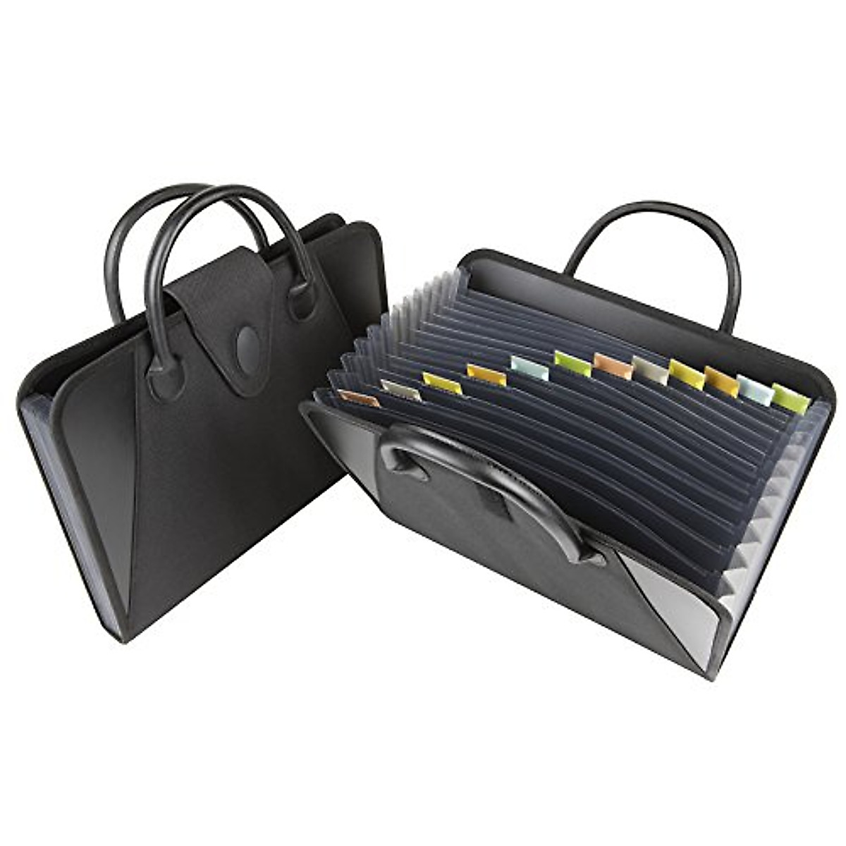 C-Line Expanding File with Handles, Letter Size, Black (48211)