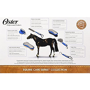 Oster Equine Care Series 7-Piece Horse Grooming Kit