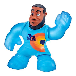 Moose Toys Heroes of Goo JIT Zu – Space Jam: A New Legacy - 5" Stretchy Goo Filled Action Figure - Lebron James (Power Up)