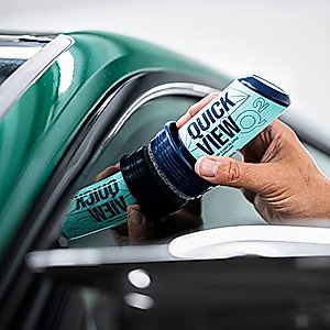 GYEON Quartz QuickView - Easy-to-Use Ceramic Coating for Glass - Extremely Hydrophobic - Professional Grade Ceramic Coating - Applies in Seconds - Perfect Addition to Your Car Detailing Kit