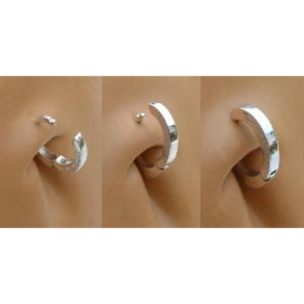 TummyToys Classic Sleeper Belly Button Ring Exclusively Sexy Navel Rings for Your Body Piercings