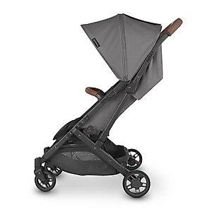MINU V2 Stroller-Greyson (Charcoal mélange/Carbon/Saddle Leather)