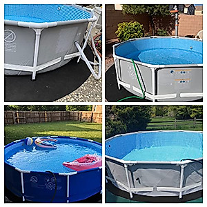Jantens 12 Foot Round Pool Liner Pad for Above Ground Swimming Pools, Made of Durable Material - Prevents Punctures and Extends Life to The Liner