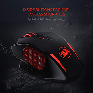 Redragon M913 Impact Elite ​Wireless Mouse & K631 Castor 65% Wired RGB Gaming Keyboard Bundle