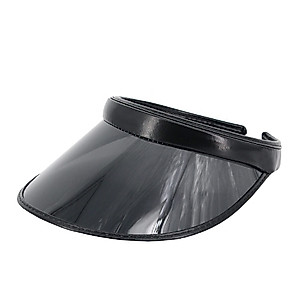 Surkat Unisex Sun Visor UPF50 Protection UV Protective Sun Cap Transparent Cover Sun Hat