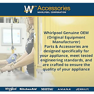 Whirlpool W10136387A Genuine OEM Egg Tray For Refrigerators – Replaces 12574902, 14213460, 1545807, 2164333, 2164372, 2166748, 2169933, 2170522, 2170706, 2170948, 2170968, 2170970