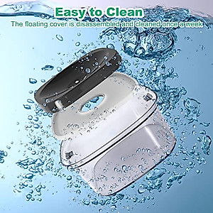 Decflow 2L Dog Water Bowl, Large Capacity Spill Proof Anti-Choking No Spill Bowl with Slow Feeder, Vehicle Carried Travel for Dogs, Cats & Pets.