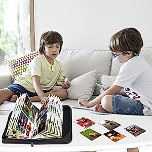 Mlikero 400 Pockets Football Card Binder, Football Trading Cards, Display Case with Football Card Sleeves Card Holder Protectors Set for Football Cards…