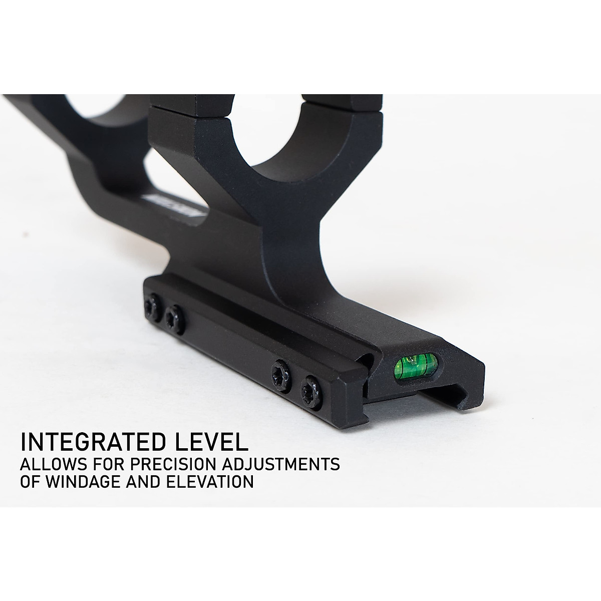 Monstrum 3-9x32 AO Rifle Scope | Moonstrum Offset Scope Mount with Integrated Level Bubble | Bundle