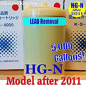 Japan Made HG-N Type Premium Grade Lead Removal Compatible Alkaline Water Filter (Not Compatible with Original HG Type Model Sold Before 2010)