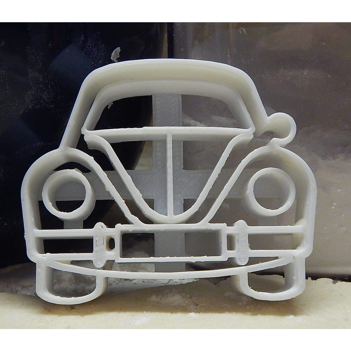 BEETLE BUG CAR FRONT VIEW HIPPIES LOVEBUG VEHICLE LOVE TRAVEL COOKIE CUTTER MADE IN USA PR2160
