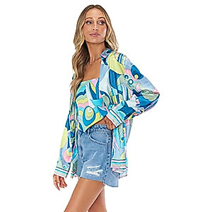 Show Me Your Mumu Women's Early Riser pj Set, go go Silky, X-Large