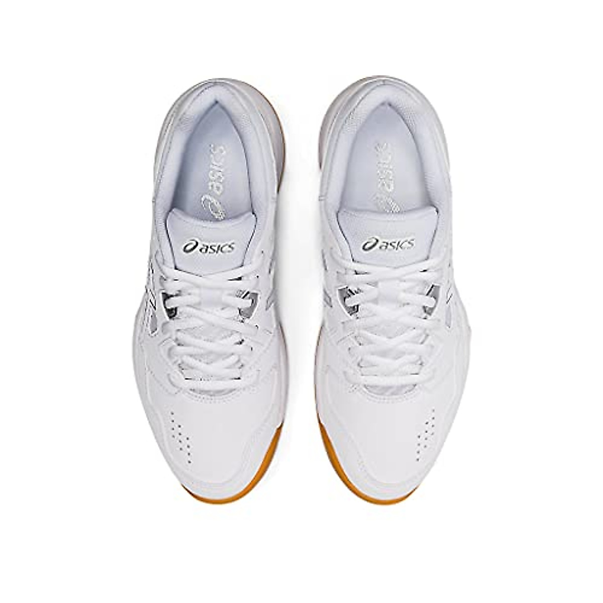 ASICS Women's Gel-RENMA Pickleball Shoes, 10, White/Pure Silver