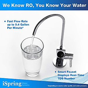 iSpring F5-RO500 1 Year to 2 Years Filter for RO500 Tankless Reverse Osmosis Water Filtration System