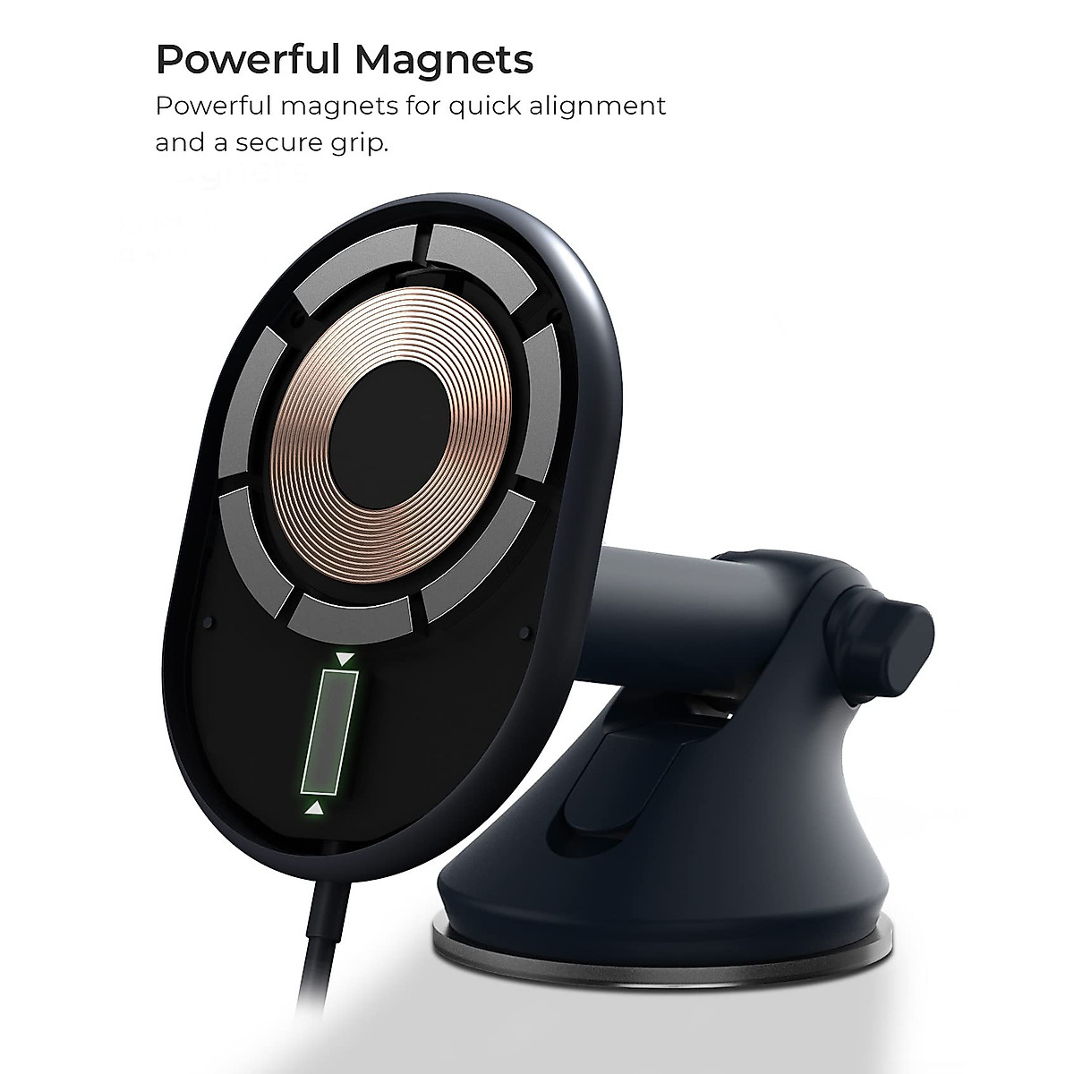 iOttie Velox Magnetic Wireless Car Mount for MagSafe iPhones - Charger Included. Compatible with iPhone 12 to 15 Series