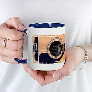 CafePress Acoustic Guitar Mug Ceramic Coffee Mug, Tea Cup 11 oz