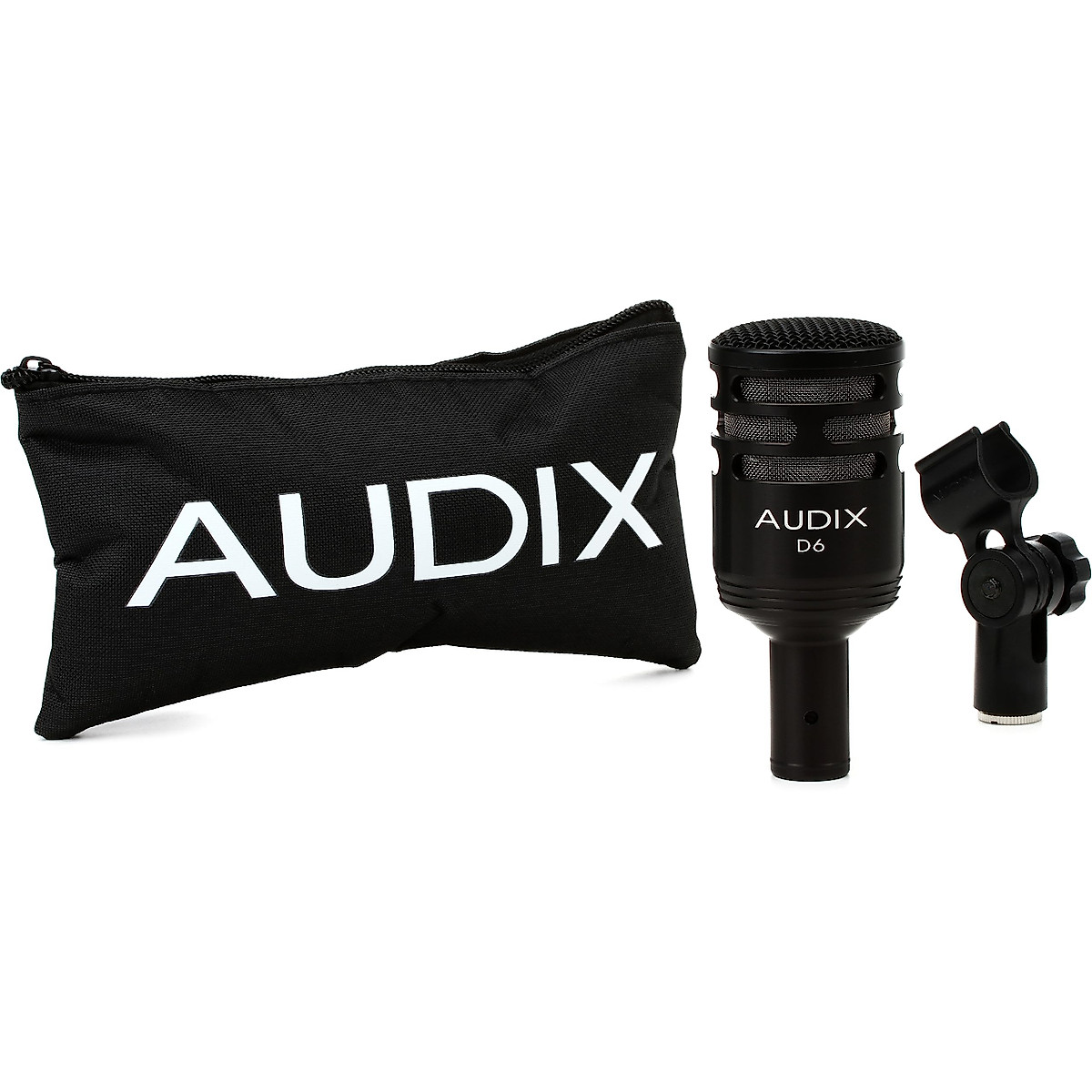 AUDIX D6 Cardioid Dynamic Kick Drum Microphone for Kick Drums and Bass Instruments