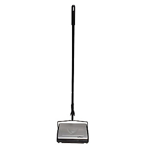 Dust Care DC 12985 11" Cleaning Path Commercial Grade Carpet Sweeper – Non-Electric, Triple-Brush System, Clean Out Comb on Board – Ideal for Efficient Cleaning of Carpets and Floors