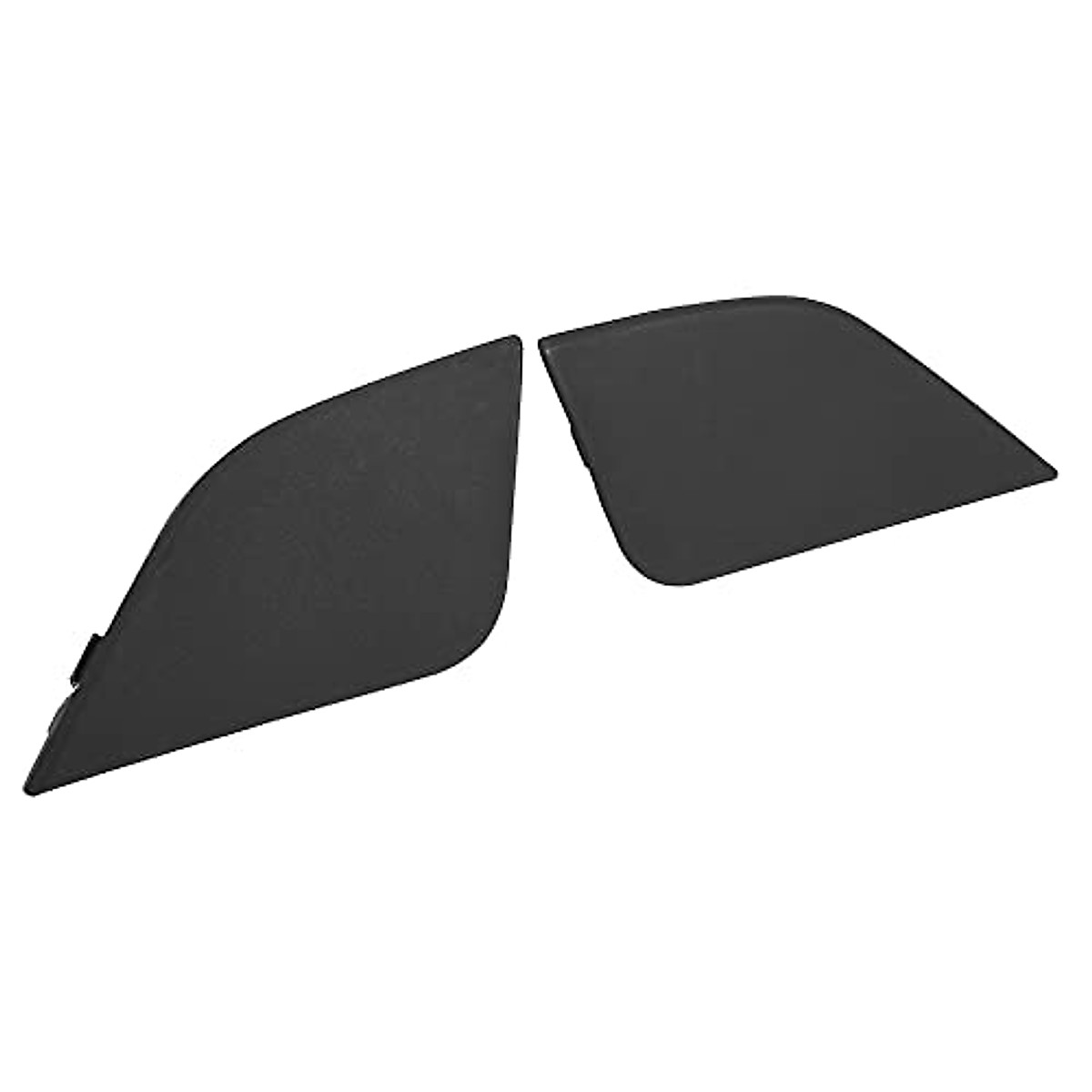 X AUTOHAUX Pair Front Left Right Bumper Tow Hook Towing Eye Cover Cap Replacement for Toyota RAV4 2016-2018 532850R080 532860R080