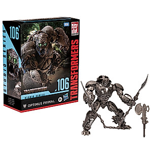 Transformers Toys Studio Series Leader Rise of The Beasts 106 Optimus Primal Toy, 8.5-Inch, Action Figure for Boys and Girls Ages 8 and Up
