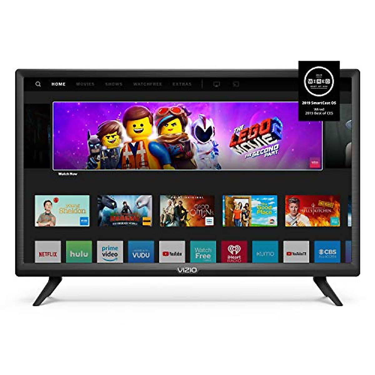 VIZIO 32-inch D-Series - Full HD 1080p Smart TV with Apple AirPlay and Chromecast Built-in, Screen Mirroring for Second Screens, & 150+ Free Streaming Channels (D32f-G1, 2020)