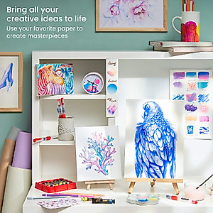 ARTEZA Watercolor Paint Set, 12 Colors in 12 ml/0.4 US fl oz Watercolor Tubes, Non-Toxic Water Color Paint for Adults