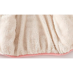 CECORC Winter Coats for Kids with Hoods Light Puffer Jacket for Girls | Baby, Infants, Toddlers, 6-12 Months,Pink(with fleece inside)