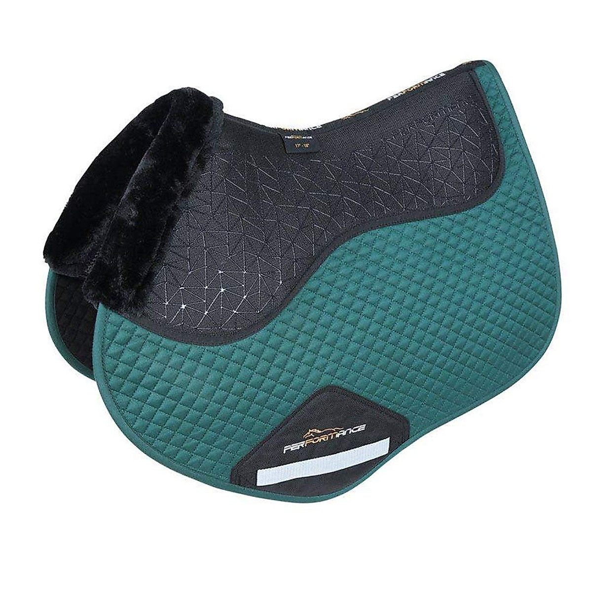 Shires ARMA Fusion Jump Saddlecloth (Grey, 17"-18")