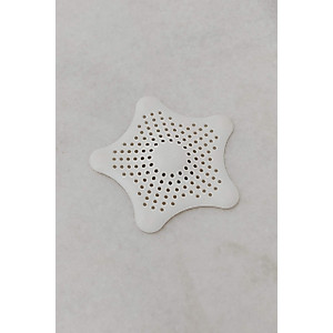 Umbra Starfish Drain Cover/Hair Catcher, White