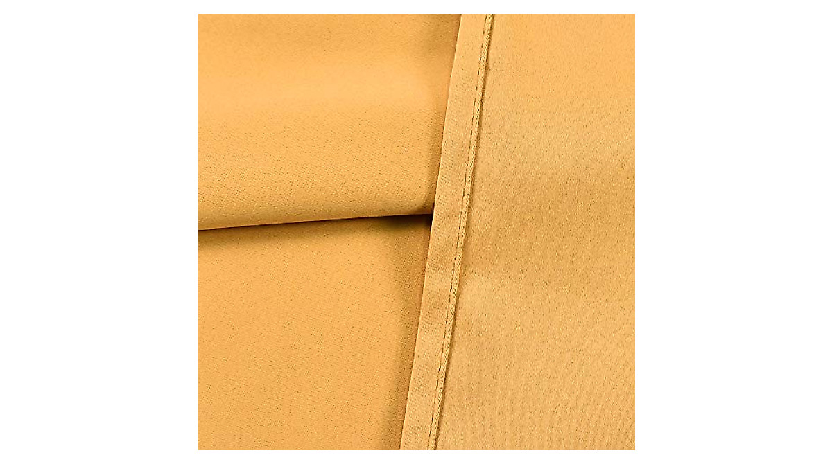 Mustard Yellow Blackout Valance for Stylish Home Decor